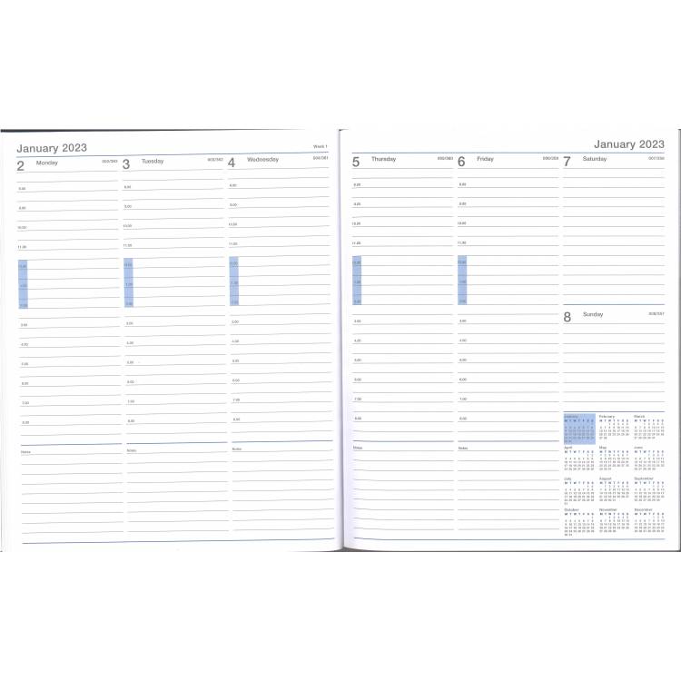UG-ED Executive Diary-Vertical Weekly