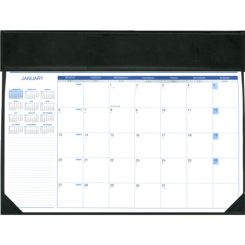UG-TP Executive Table Planner-Monthly